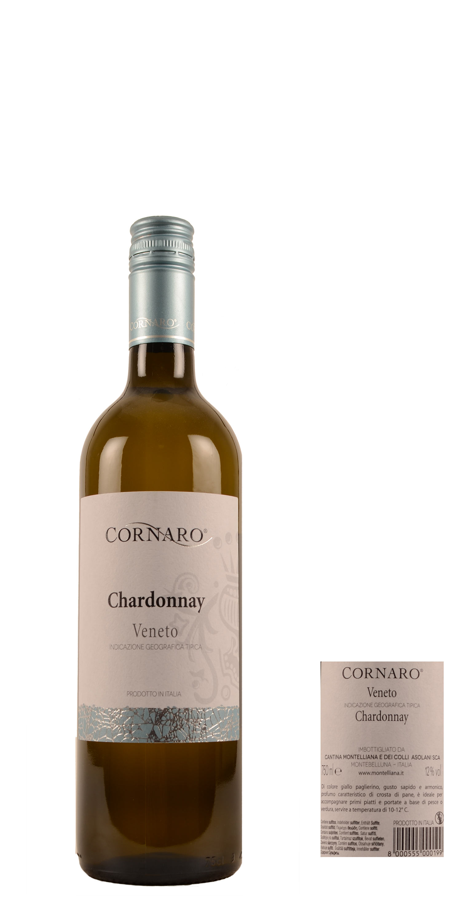 2019 - Cornaro - Veneto - Chardonnay - 0,75 Ltr. - Bianco | Het ...